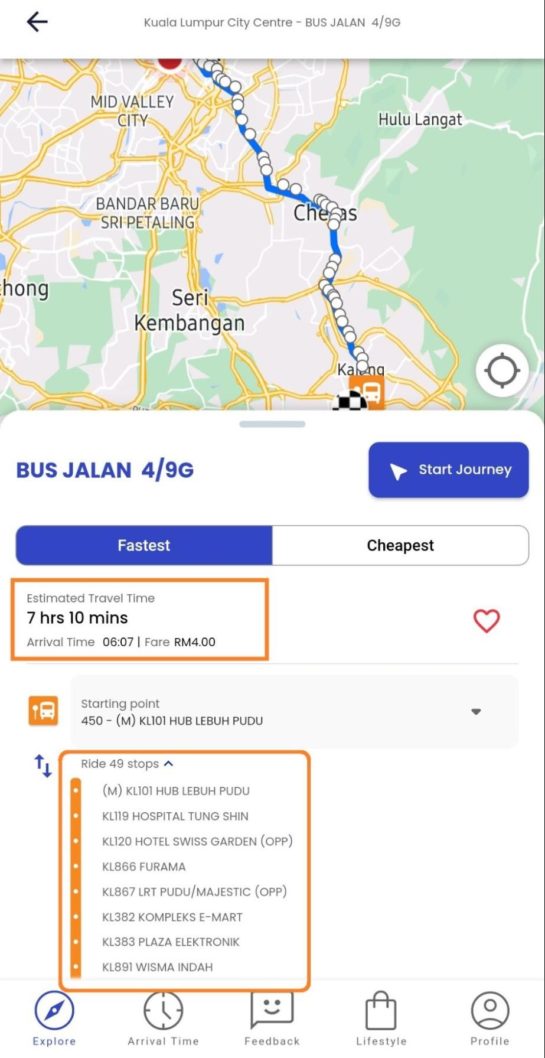 How to Monitor Rapid KL Bus Locations in Real-Time [2025]