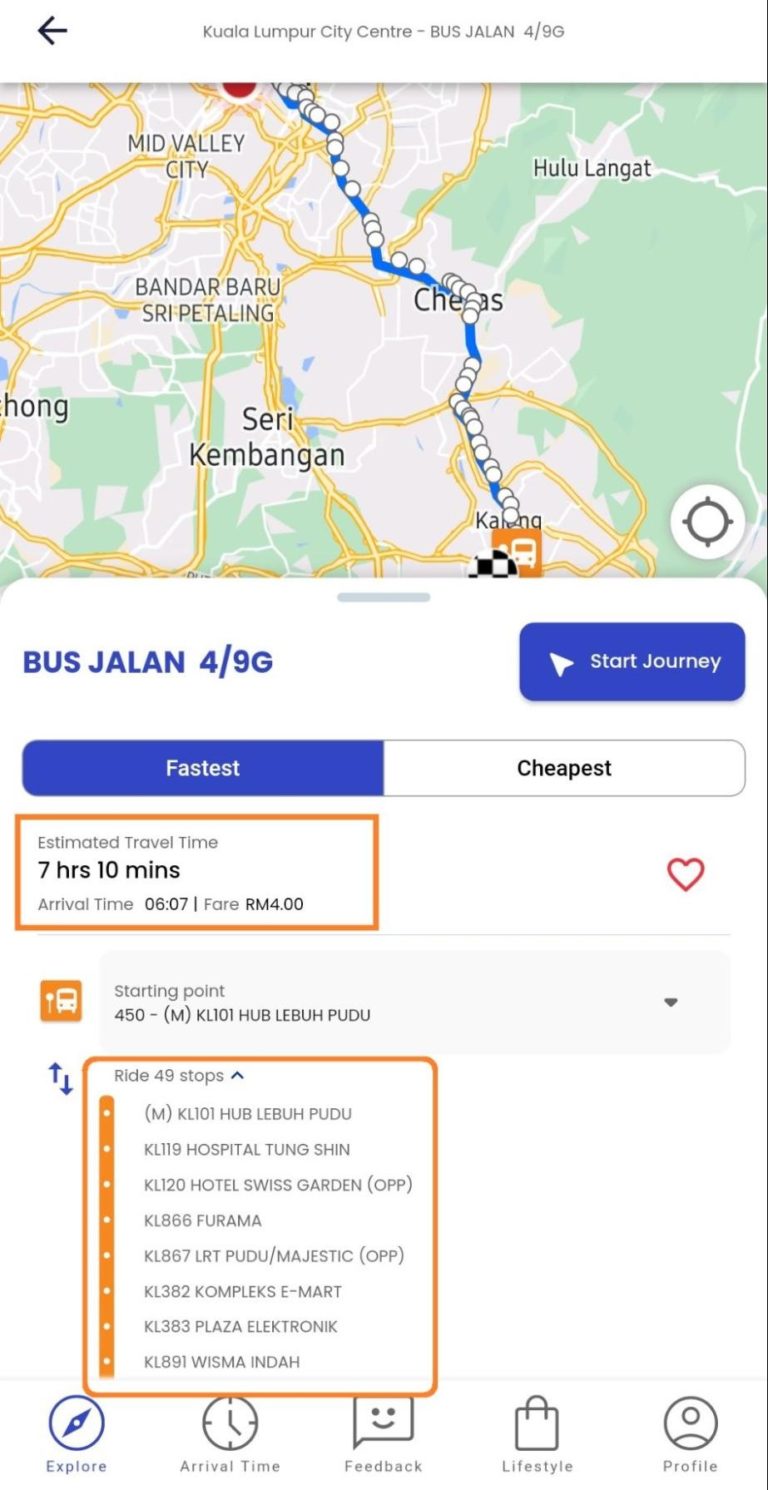 How to Monitor Rapid KL Bus Locations in Real-Time [2025]