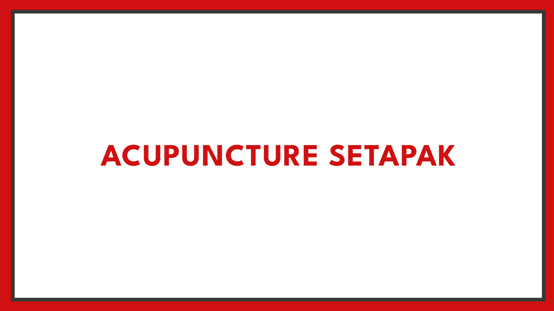 Top 5 Acupuncture Clinics in Kuala Lumpur You Should Try! [2025]